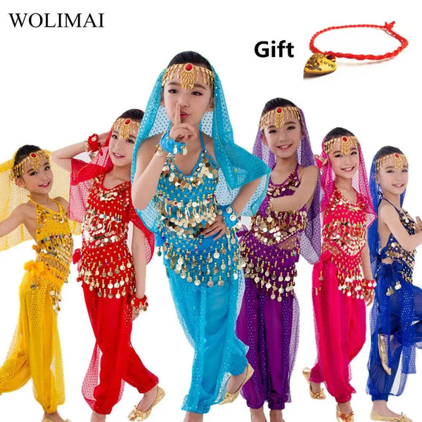 Shop Belly Dance Costume For Girls - Six Color Sets | DancerInn